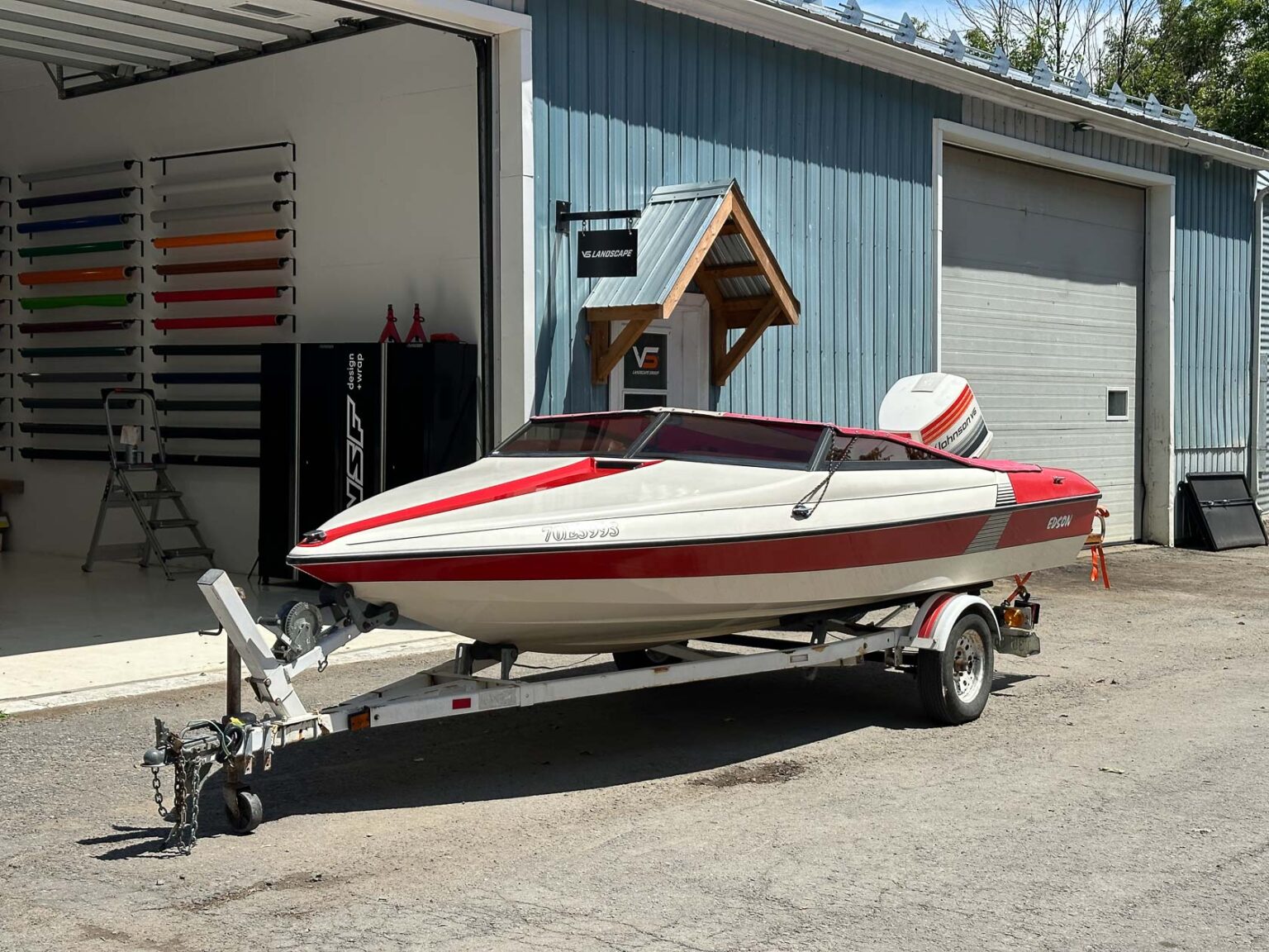 Boat Custom Wrap - VSF Wrap