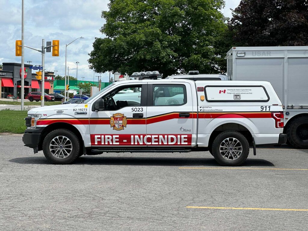 Ottawa Fire Department, F-150 Pickup Truck - VSF Wrap