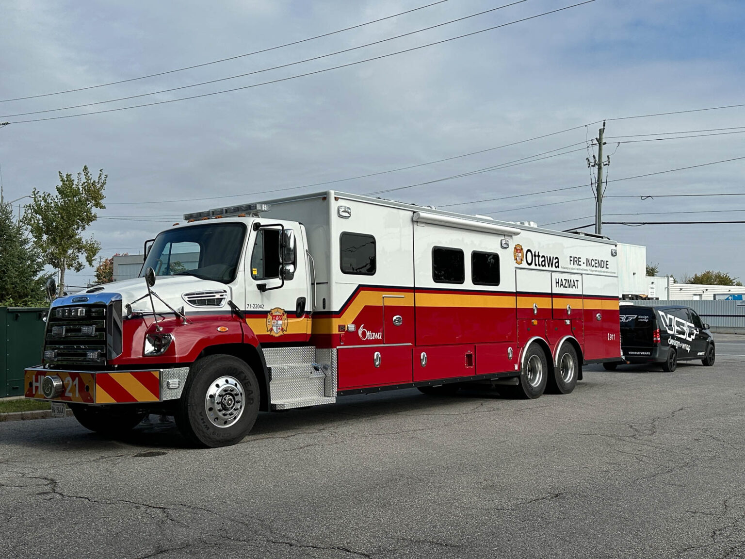 Ottawa Fire Department, Hazmat Unit - VSF Wrap